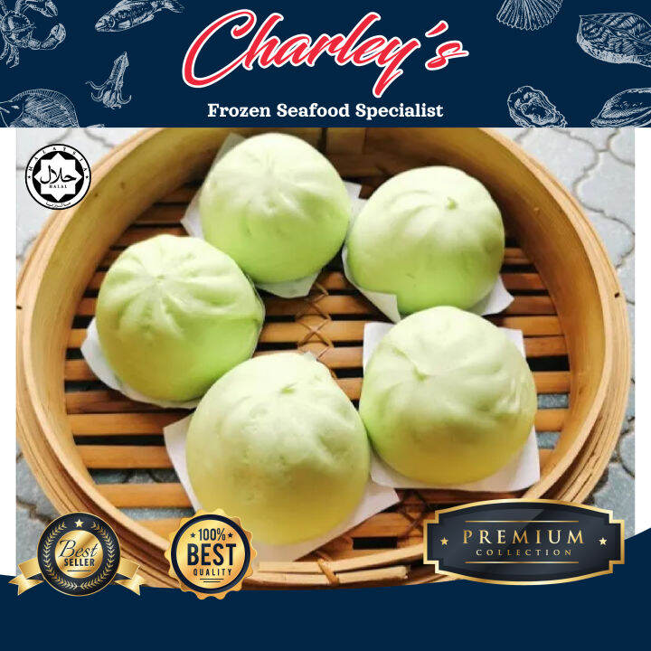 Mini Pandan Lotus Buns 迷你斑斓包 9Pcs | Charleys Food | | Lazada
