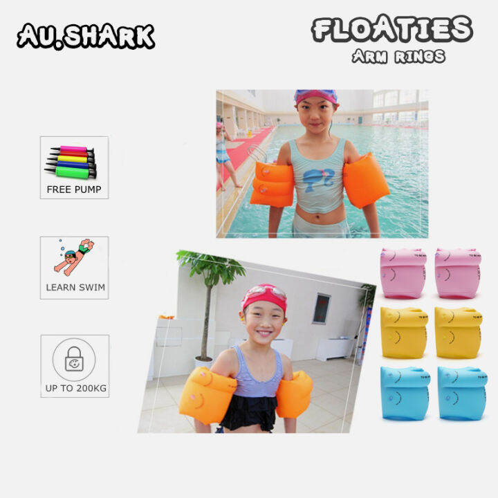 Swimming Float for Kid&Adult Swimming Armbands 30-90KG Inflatable ...