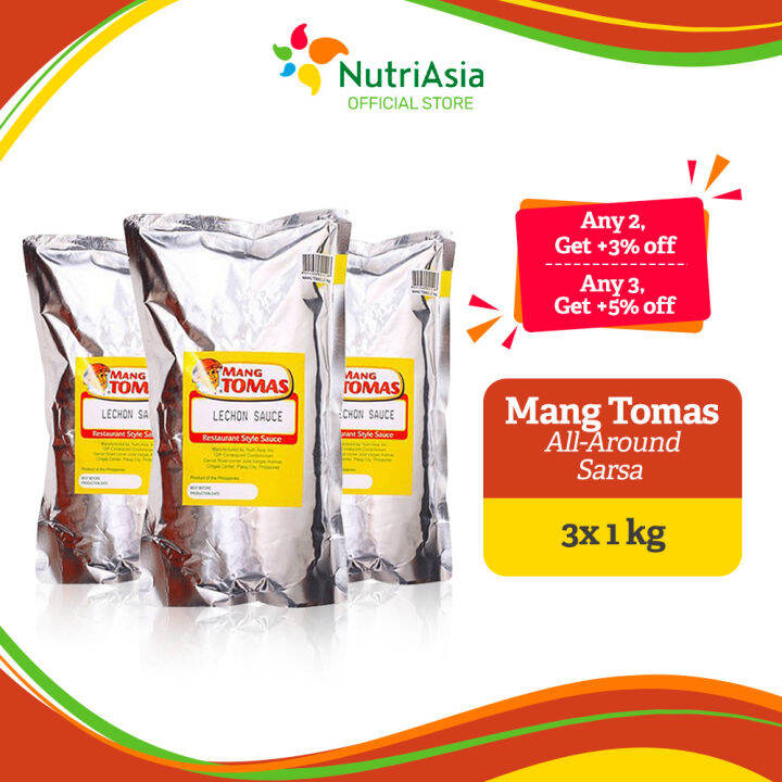 Mang Tomas All Around Sarsa Regular 1 kg Bundle of 3 | Lazada PH