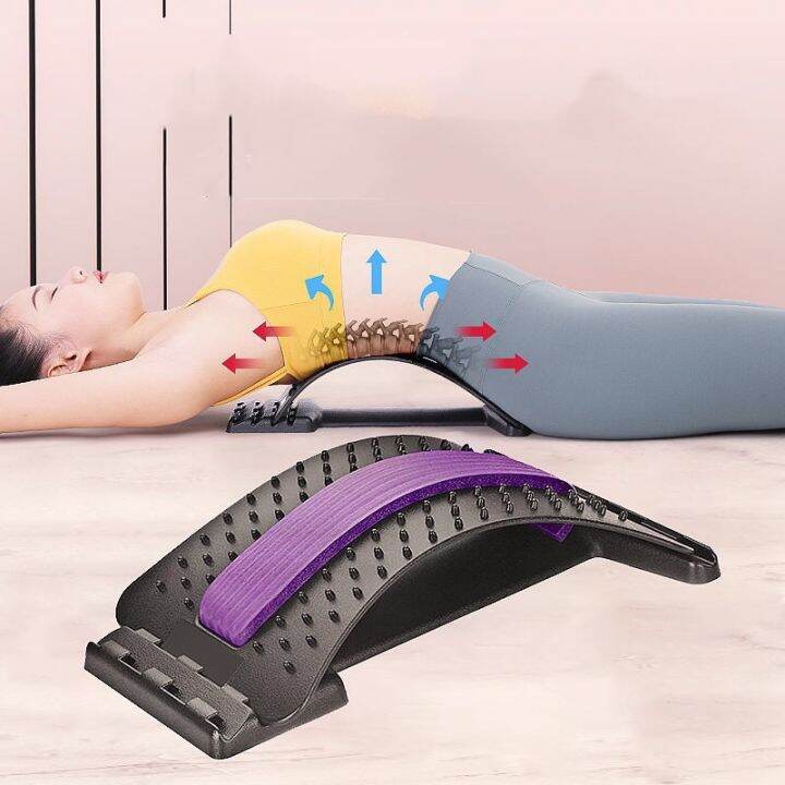 Magnetic Pressure Points Lumbar Traction Orthotic Magic Back Support ...