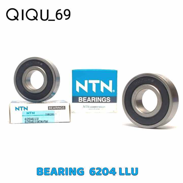 Bearing 6204 2RS laher 6204 2RS bearing rear kompresor 1/2 2hp | Lazada Indonesia