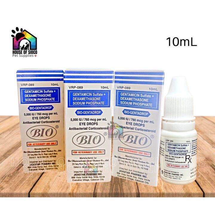 BioGenta Gentamicin Sulfate Eyedrops for Pets 10ml | Lazada PH