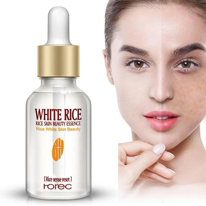 Original Rorec White Rice Serum Set Reduces Wrinkles And Lighten Dark