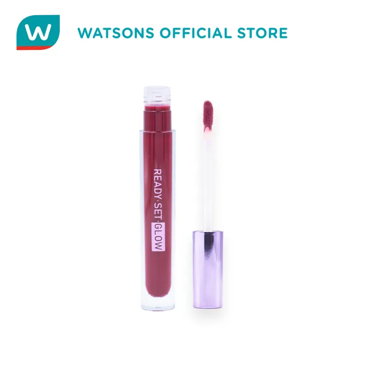 READY SET GLOW LIP Badass Lip Stain - Sugar Lips 4ml (medium pink; my ...