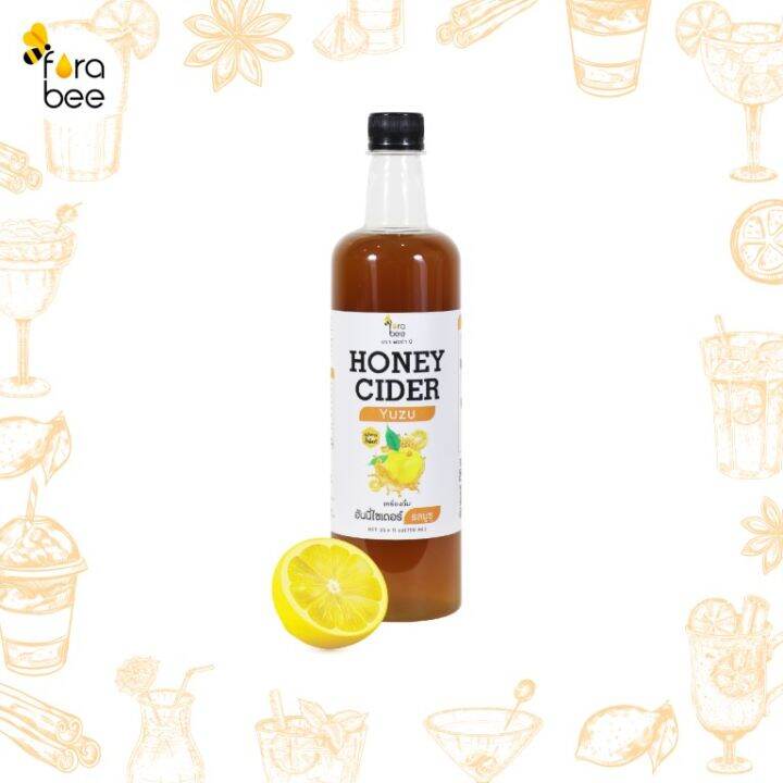 Fora Bee เครื่องดื่มฮันนี่ไซเดอร์ รสยูซุ 750 มล. | Lazada.co.th