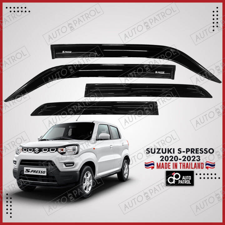 Suzuki S-Presso / Spresso 2020-2023 Window Door Visor Black / Rain ...