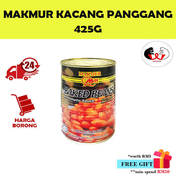 MAKMUR BAKED BEANS /KACANG PANGGANG 425g | Lazada