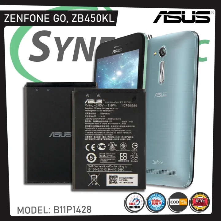 durable Original ASUS Zenfone Go Battery Original, ZB450KL ZB452KG ...