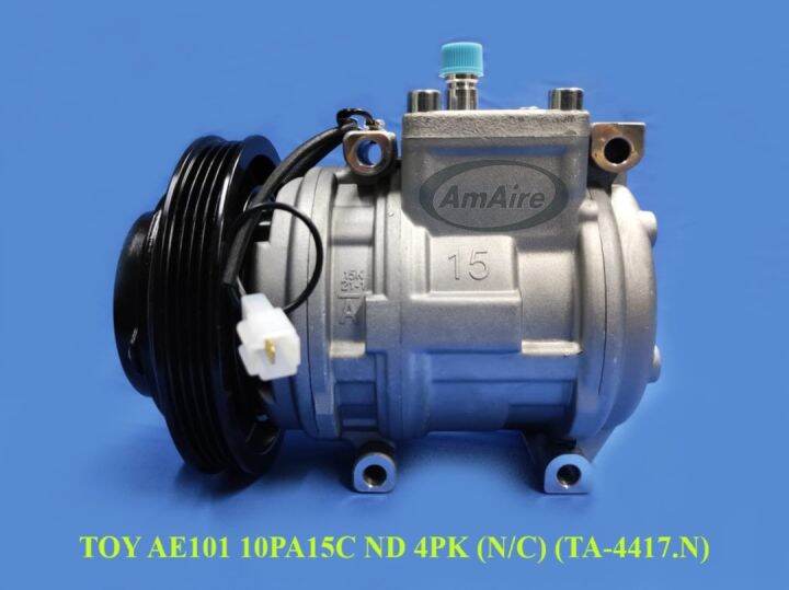 TOYOTA COROLLO AE101 AE111 10PA 15C DENSO 4PK (R) COMPRESSOR AIR COND ...