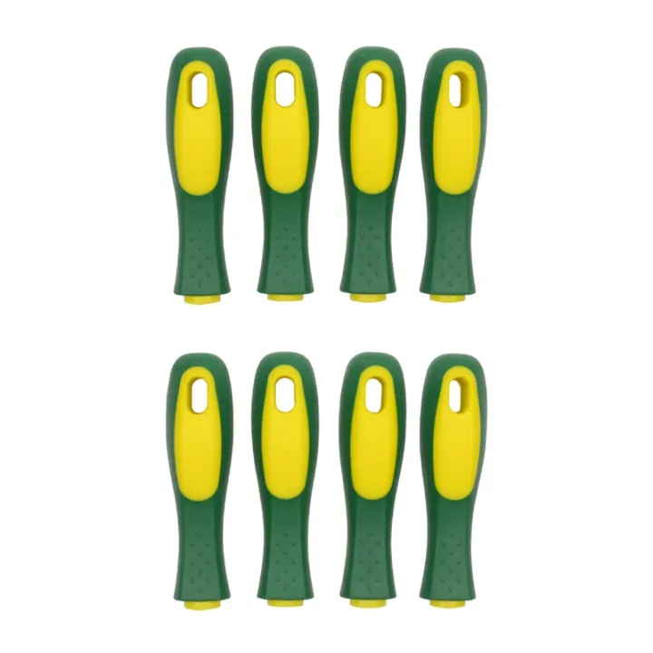 16 Pack Ergonomic Rubber File Handle for File or Mills, Round Hole and ...