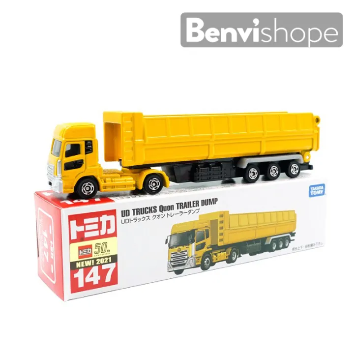Tomica UD TRUCKS Quon TRAILER DUMP 147 | Lazada PH