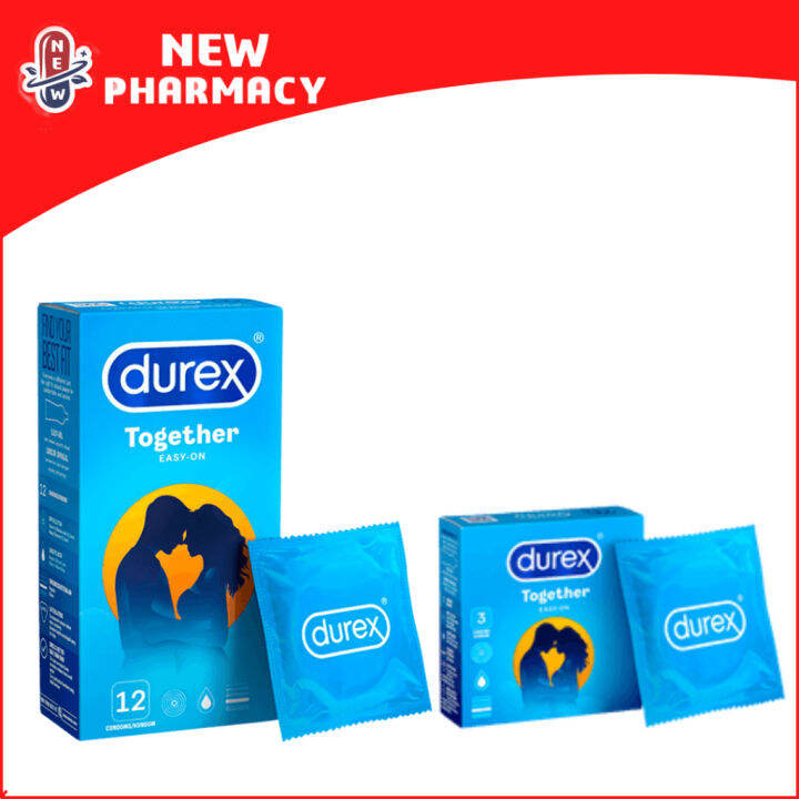 Durex Together Easy On (3's/12's) | Lazada