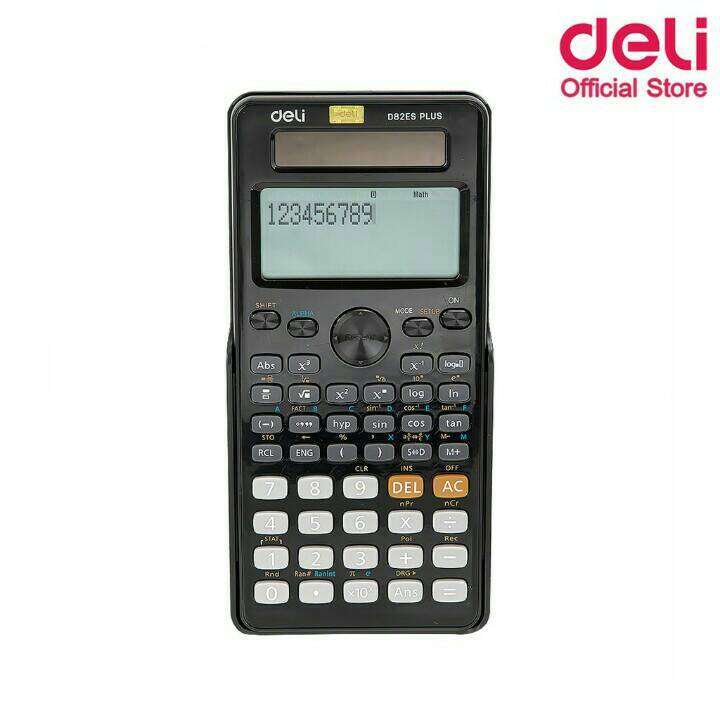 Deli D82ES Scientific Calculator เครื่องคิดเลขวิทยาศาสตร์ | Lazada.co.th
