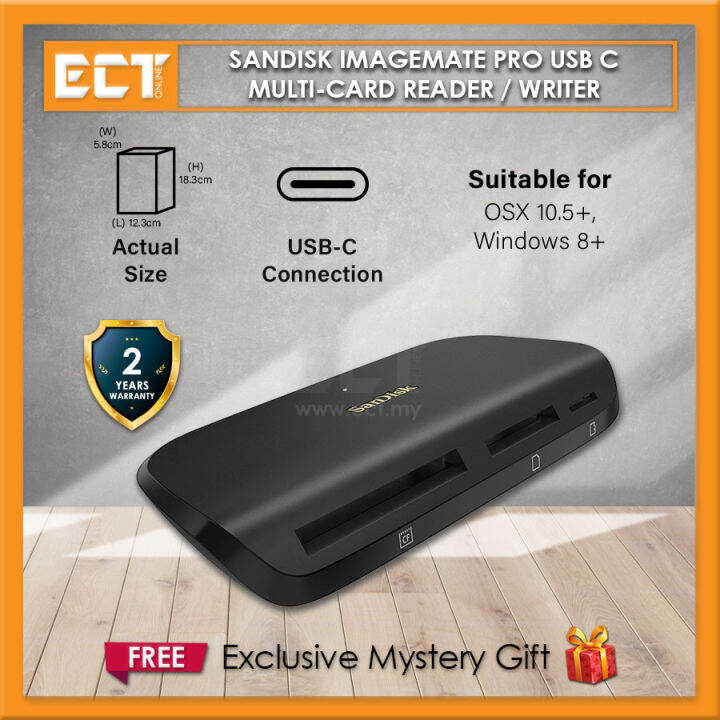Sandisk ImageMate PRO USB C Multi-Card Reader / Writer | Lazada