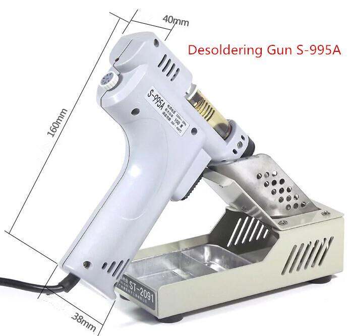 mtgyk Desoldering Gun Electric Absorb Gun S-995A Electric Vacuum ...