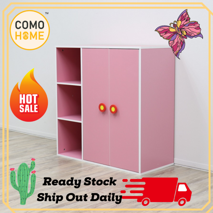Como Home Children Wardrobe (KW900) Kids storage / Almari Baju Kanak ...