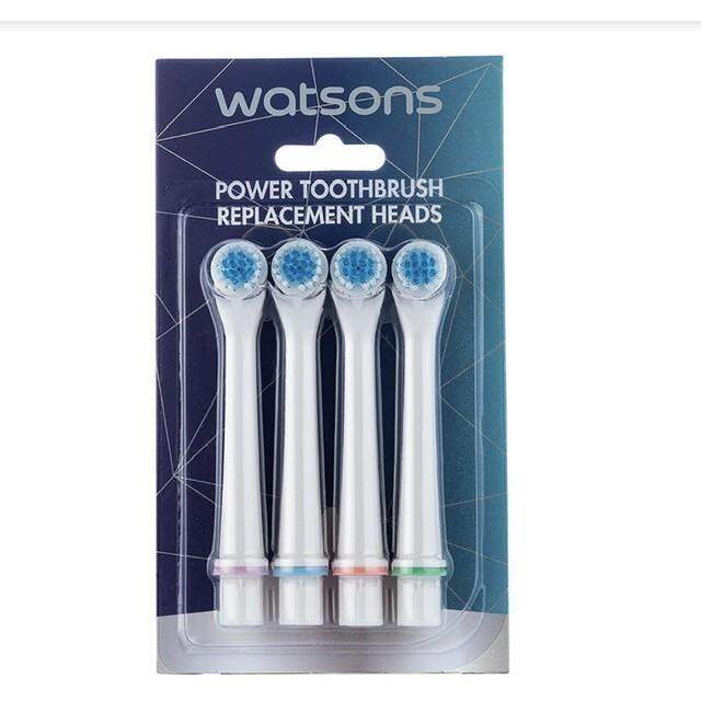 ☬∋۩ WATSON Power Toothbrush Replacement Heads 4 pieces | Lazada PH