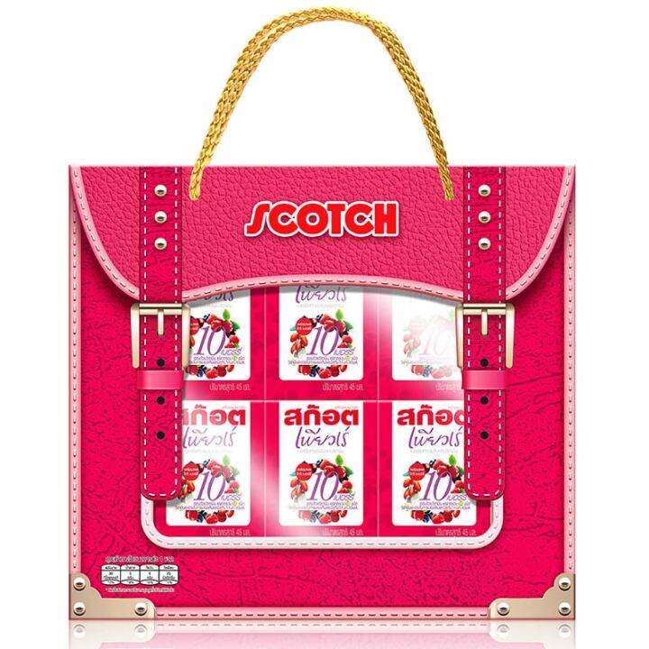 ส่งฟรี ส่งตรงจากร้านไทย Scotch Gift Box Puree Berry 02 เก็บเงินปลายทาง ...