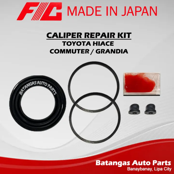 FRONT CALIPER REPAIR KIT TOYOTA HIACE COMMUTER / GRANDIA FIC | Lazada PH