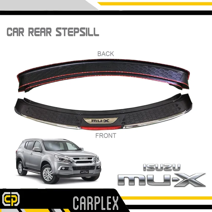 Isuzu MU-X MUX 2017 2018 2019 2020 2021 Rear Step Sill Bumper ...