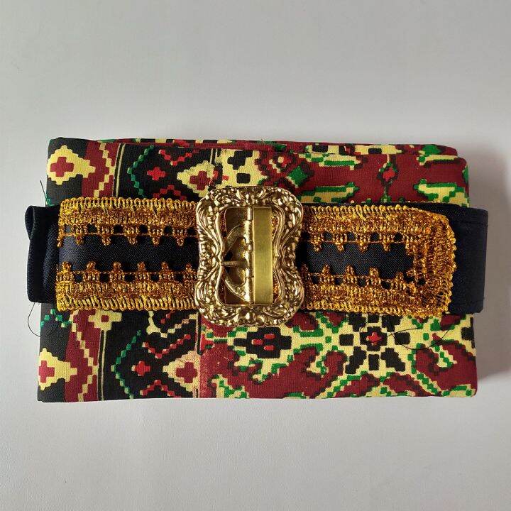 Pakaian Adat Jawa Pria Sabuk Stagen Kamus Lontong Dan Timang | Lazada ...