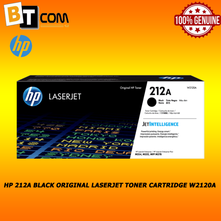 HP 212A Black Original LaserJet Toner Cartridge W2120A | Lazada