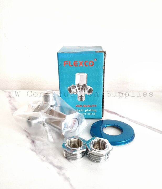 FLEXCO Mini 3-Way Angle Valve 8x5x5cm | Lazada PH