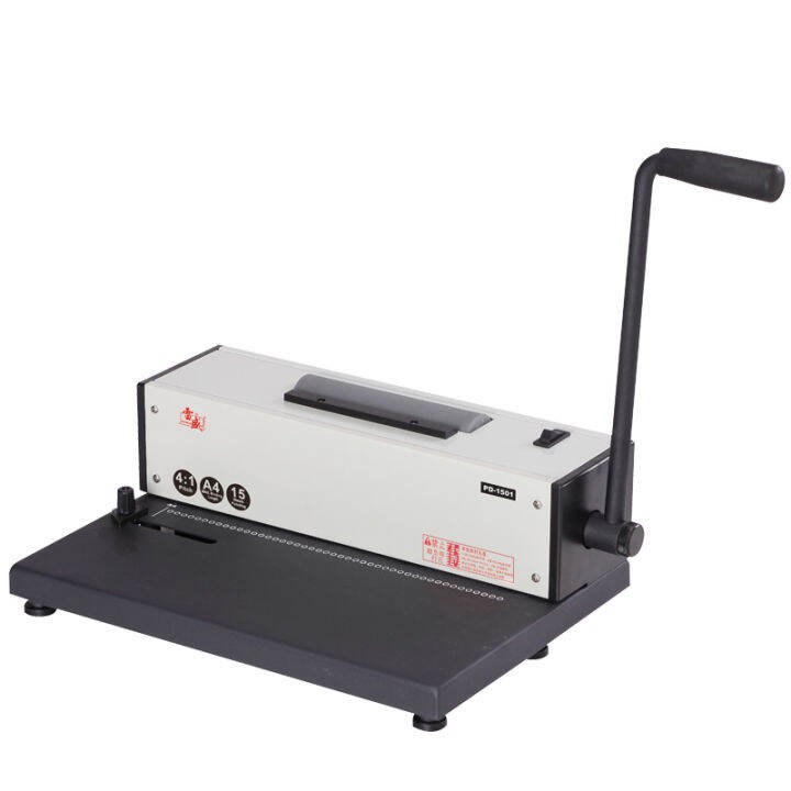 Binding Machine Electric Punching Machine Automatic Single-coil Spiral ...