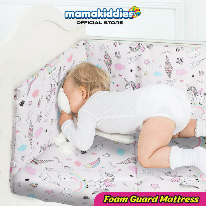 Mamakiddies Baby Bed Protection Newborn Nursery Bed Sleeping Crib | Lazada