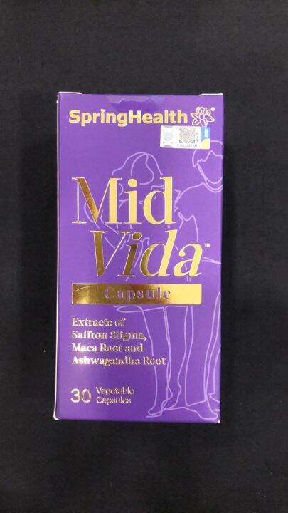 Springhealth Mid Vida Capsules 30s | Lazada