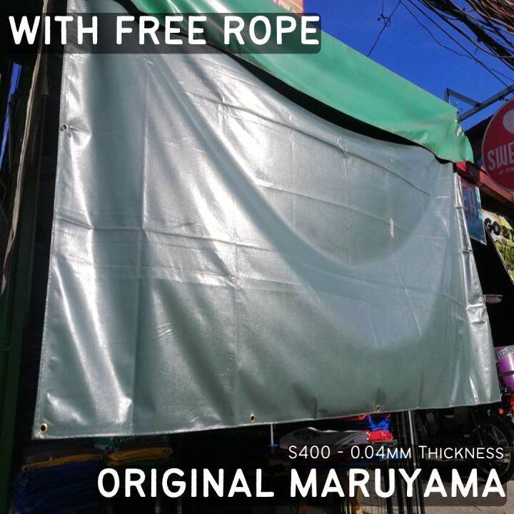 SUPER SALE! 4x6FT ORIGINAL MARUYAMA TRAPAL | LONA | TOLDA | TARPAULIN ...
