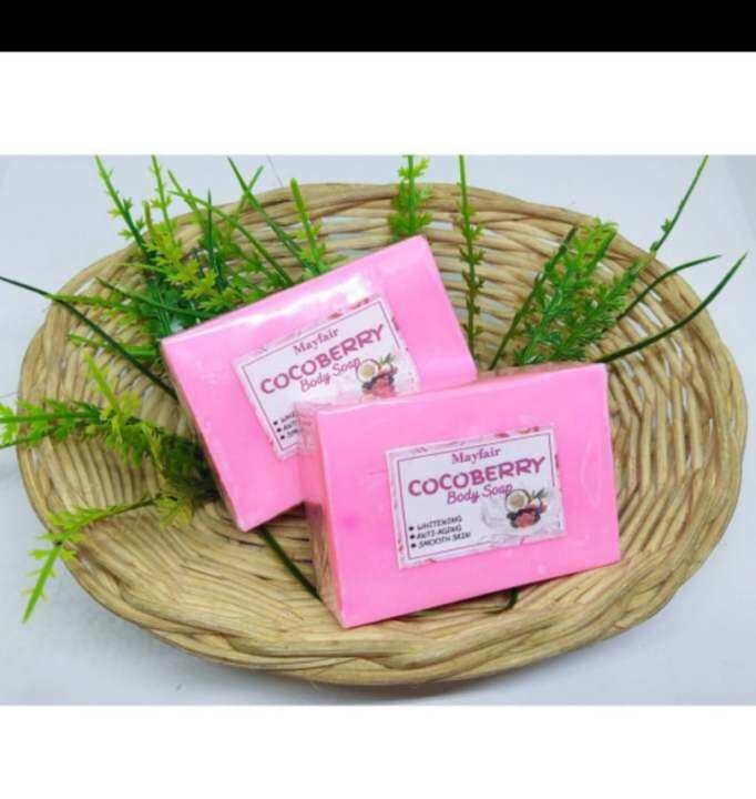 [ORIGINAL] Cocoberry Whitening Soap with Vitamin E & Arbutin - Natural ...