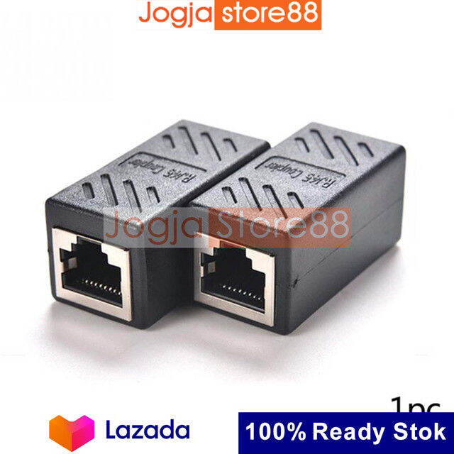 Extension Adapter Connector LAN | Female to Female Cat6 Network ...