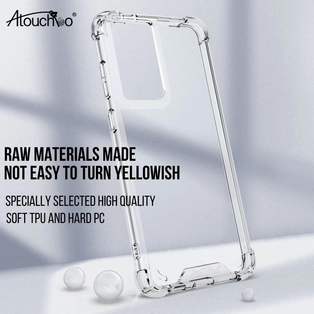 Atouchbo Samsung S23, S23 Ultra, S23 Plus Transparent Anti-Shock Case ...