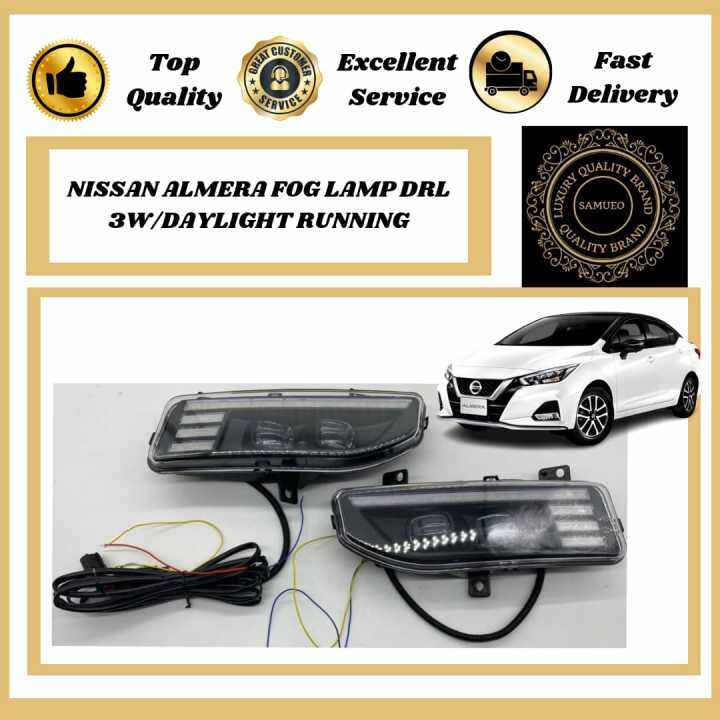 NISSAN ALMERA 2022-2023 FOG LAMP DRL DAYLIGHT LED | Lazada