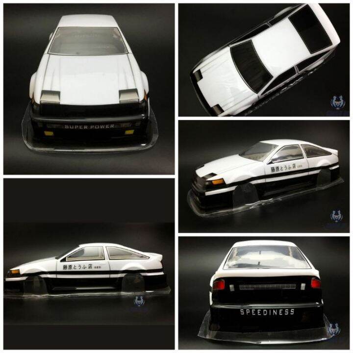 RC Body Shell 1: 10 Toyota AE86 Limited Housing Wing-2/HSP Remote Car ...