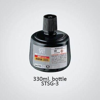TAT Ink Shachihata - 330ml. *quick dry and permanent ink suitable for ...