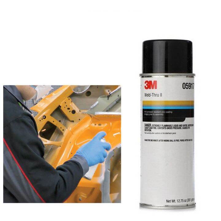 3M 5917 น้ำยาพ่นกันสนิม เคลือบป้องกันสนิมหลังการเชื่อม WELD-THRU II ...