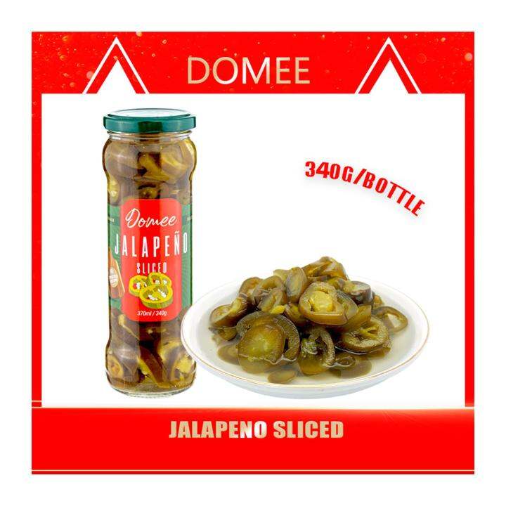 Domee Jalapeno Pepper Sliced - 340G | Lazada Singapore