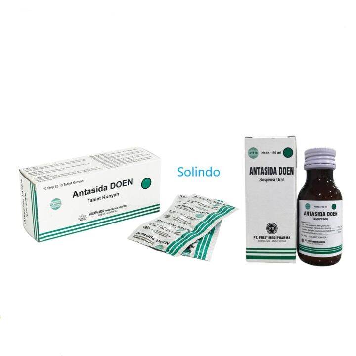 ANTASIDA DOEN Tablet 100's , Suspensi 60ml | Maag | Lazada Indonesia