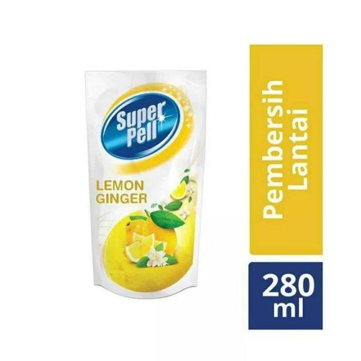 SUPERPELL PEMBERSIH LANTAI LEMON GINGER 280ML | Lazada Indonesia