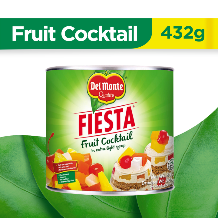 DEL MONTE Fiesta Fruit Cocktail for Delicious and Nutritious Desserts ...