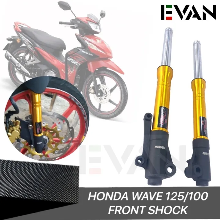 NEW-HOT Honda Wave 125/ Wave 100 Front Shock Absorber Motorcycle Rusi ...