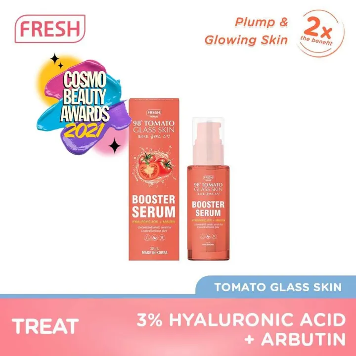 Ready Stock】 Fresh Skinlab Tomato Glass Skin Booster Serum 30ml | Lazada PH