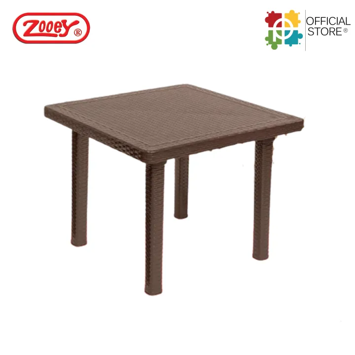 ZOOEY PALMERA 4 SEATERS TABLE - RATTAN STYLE Stock no. 736 "36*36 ...