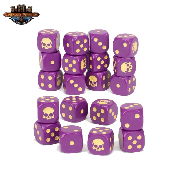 [พร้อมส่ง]WARHAMMER:AOS: GRAND ALLIANCE DEATH DICE SET ลูกเต๋า | Lazada ...