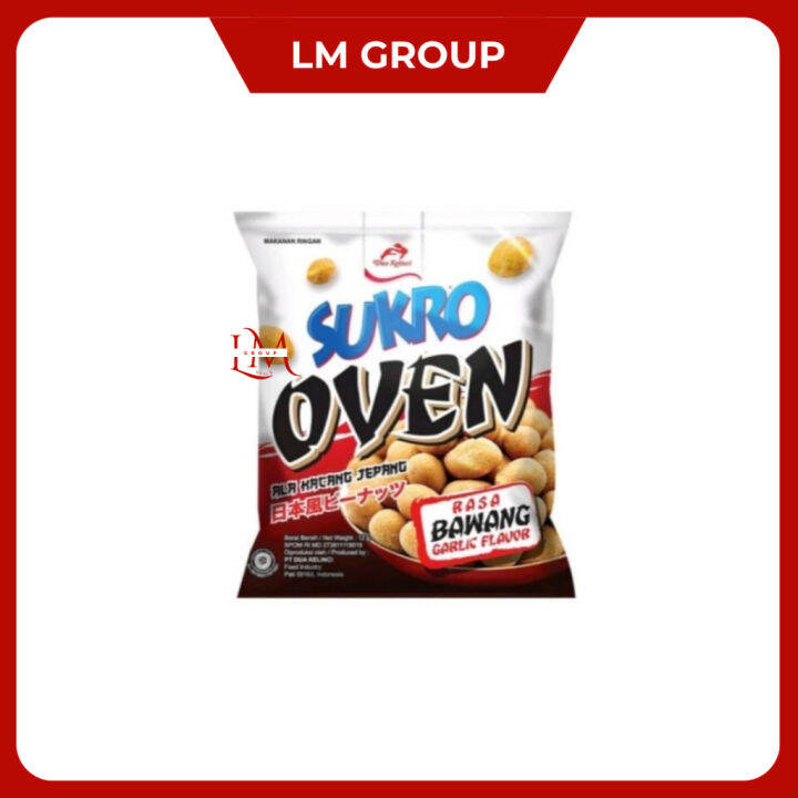 Sukro Oven Kacang Rasa Bawang 1 Renceng Isi 10 pcs 12gr/pcs | Lazada ...