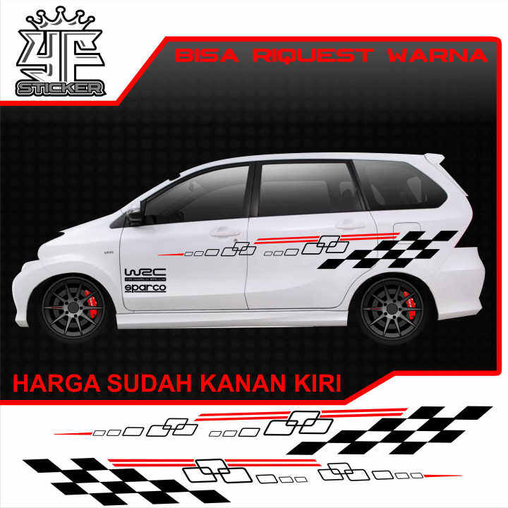 Stiker sticker Mobil Avanza/XENIA Cutting stiker mobil avanza veloz Old ...