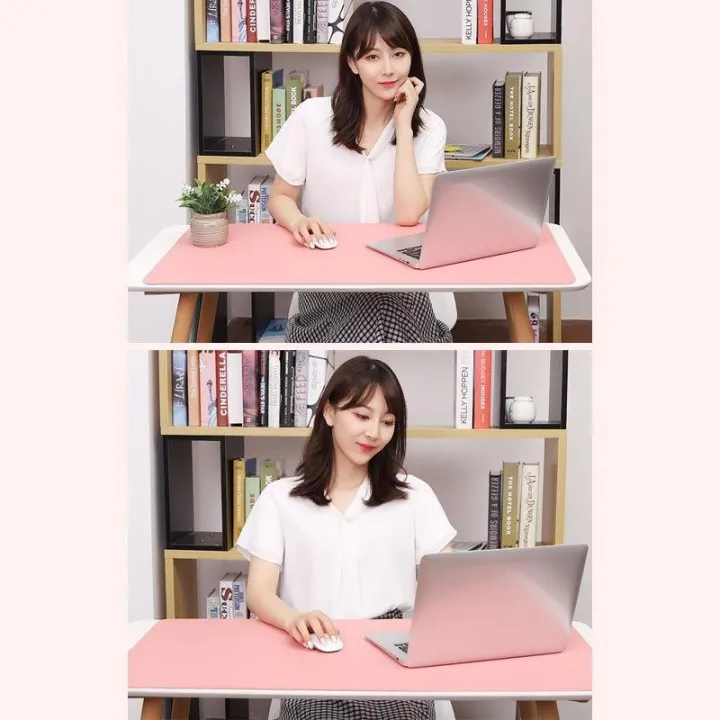 Mousepad Ukuran Besar Dual Warna/Alas Laptop/Alas Keyboard/Alas Meja ...