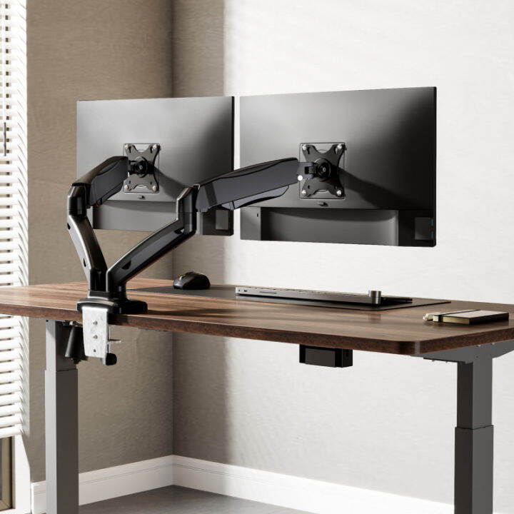 Single-arm/Dual-arm Monitor Desktop Mounting Bracket Clamp Arm | Lazada PH